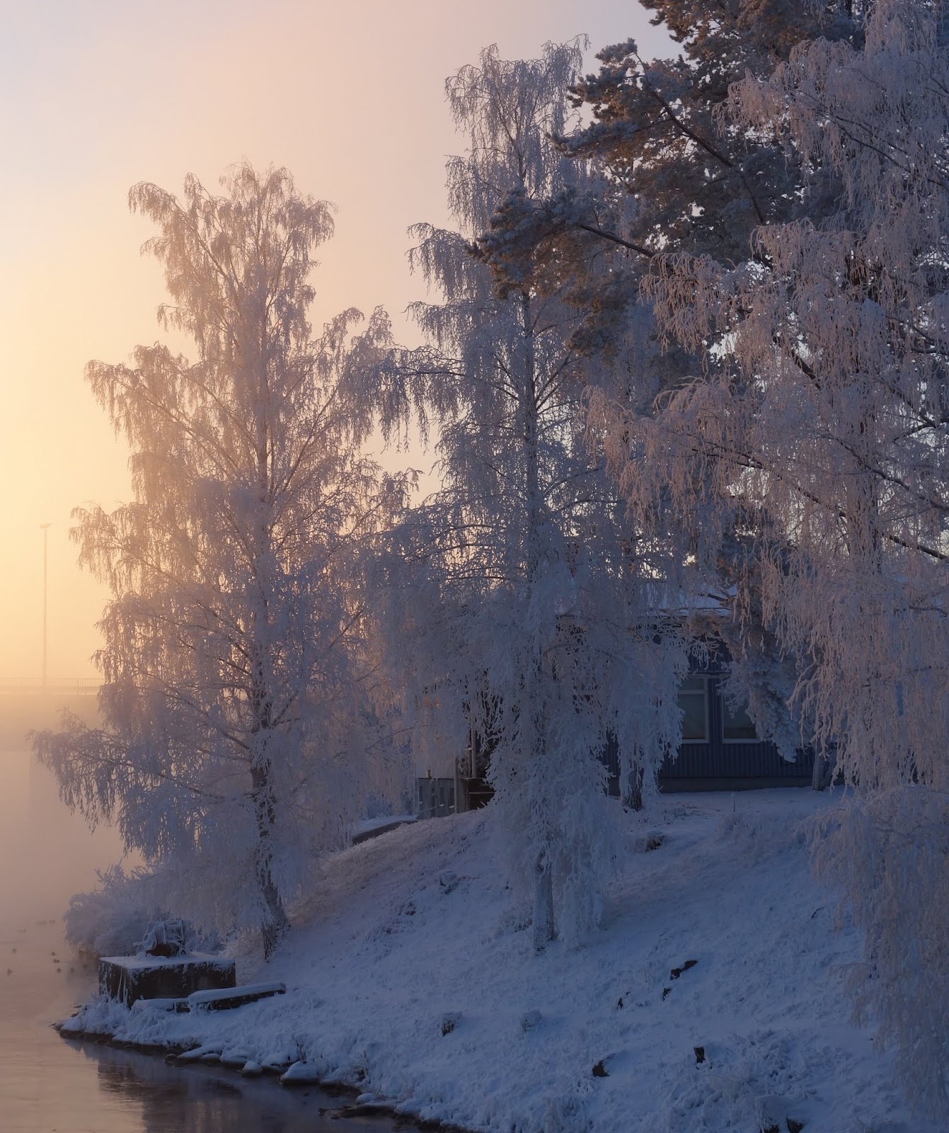 virtualwelt: Auringon nousu Vuoksen yllä