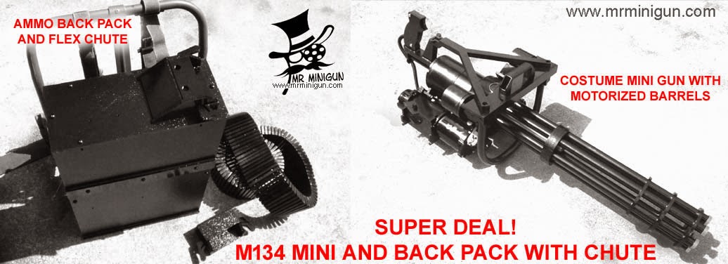 Mr Minigun Movie Props. The Blog of KillBucket Bivens: M134 Mini Gun ...
