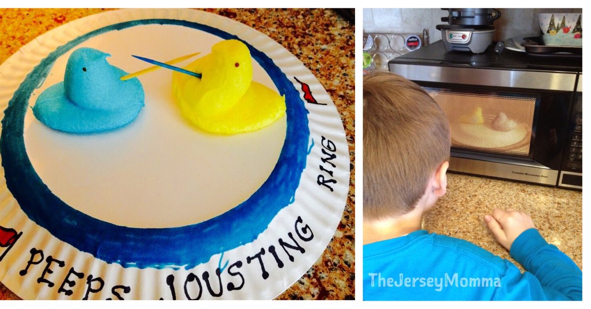Fun with Peeps: Peeps Jousting! | The Jersey Momma