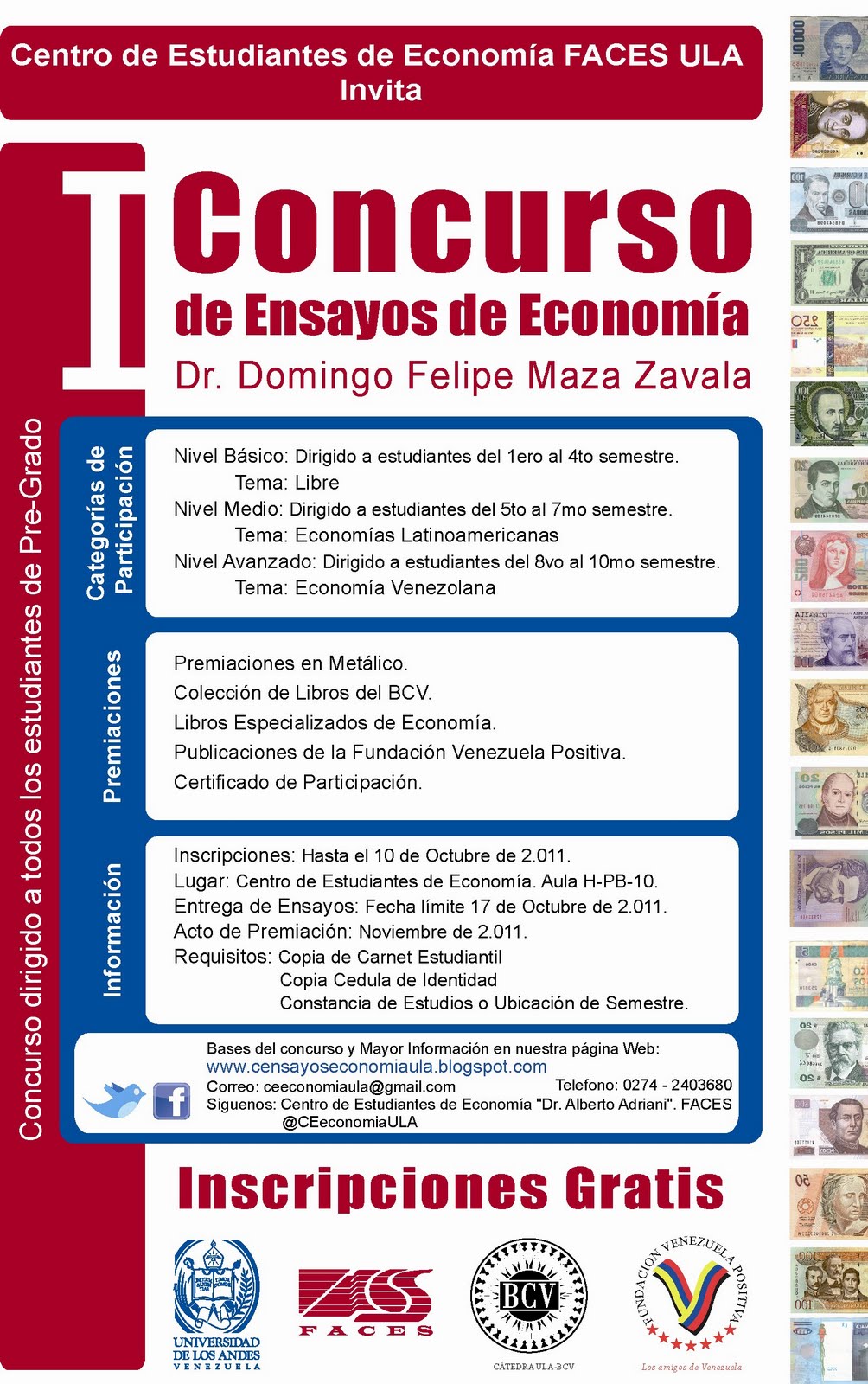 Concurso Estudiantil de Ensayos de Economía Dr. Domingo Maza Zavala ...