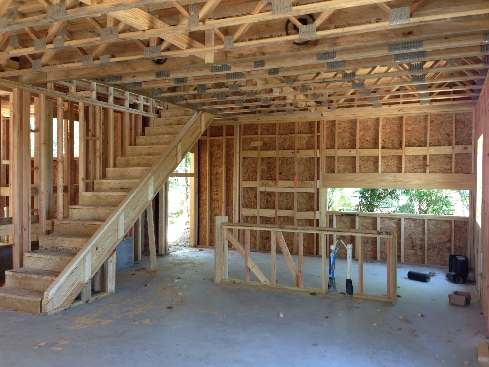 This New House: Plywood Sheathing & Exterior Colors