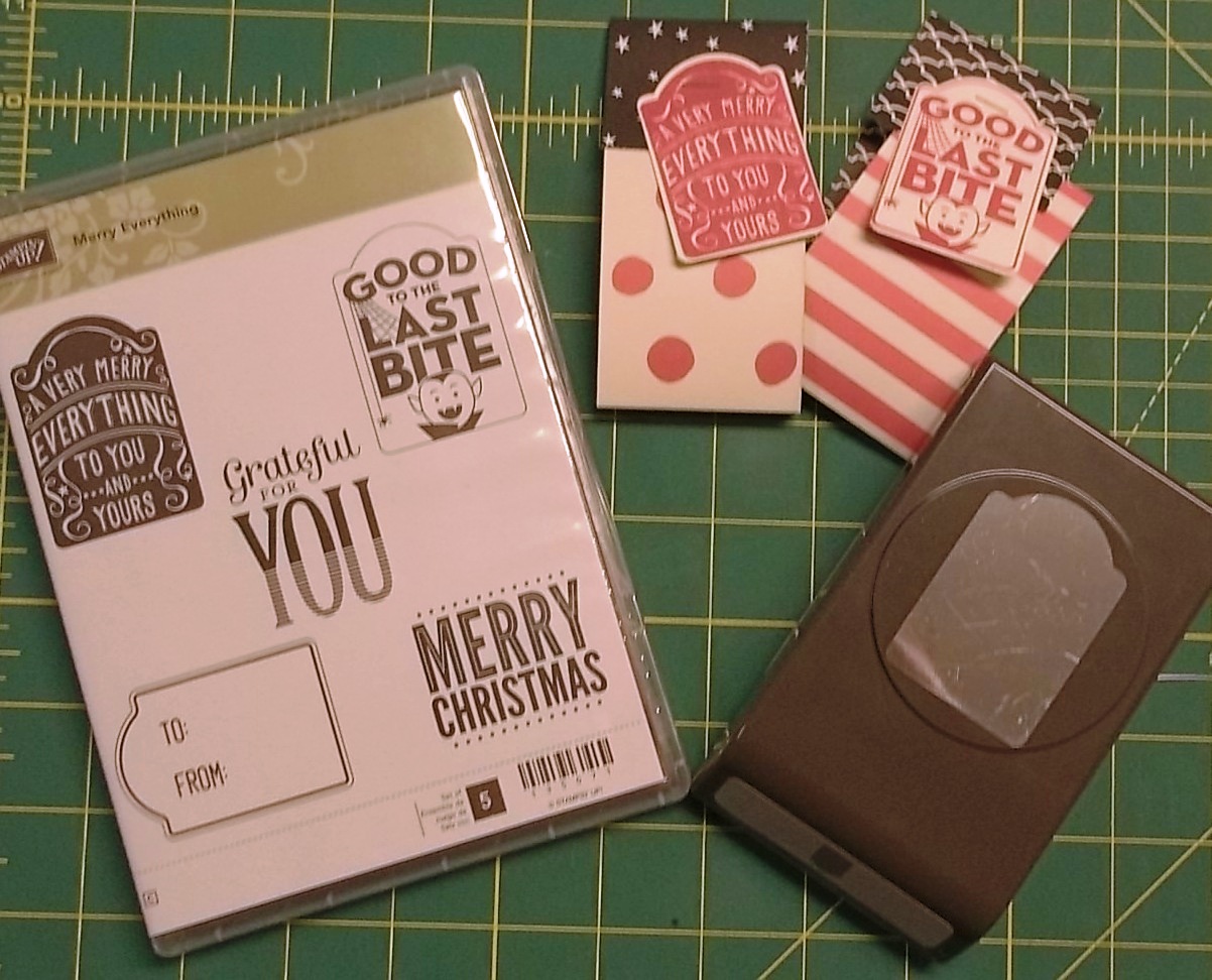 Stampin' on the Prairie: Merry Everything Matchbook Treats