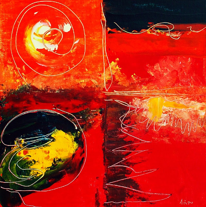 Artospective: Abstract Expressionistic Paintings by Angel Reyes.