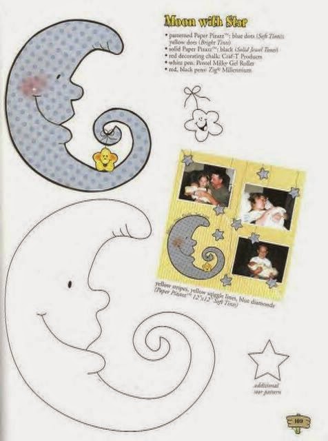 MOLDES INFANTIS PARA PAPEL OU EVA