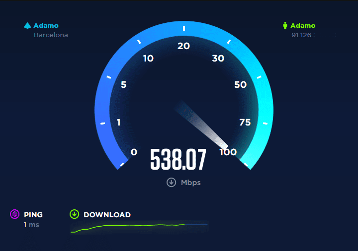 Blog elhacker.NET: Speedtest publica su test de velocidad sin Flash
