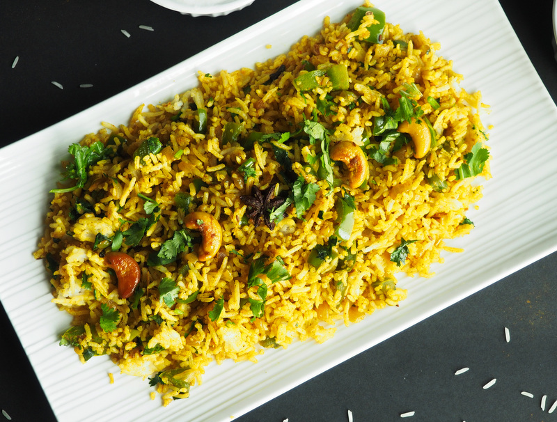 Meri Rasoi: Bell Pepper Rice / Capsicum Rice