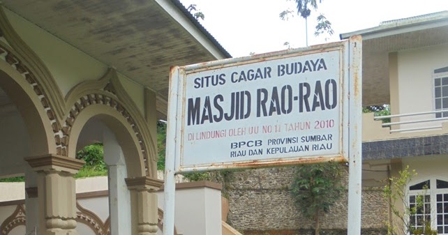 SENI LAMA MELAYU (MALAY OLDEN ART): Makam pengasas masjid Rao Rao (Tomb ...