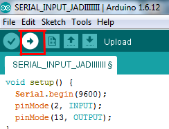 mekatronika: INPUT SERIAL ARDUINO UNO