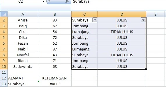 Cara Memfilter Data Di Excel Dengan Mudah - belajar microsoft excel
