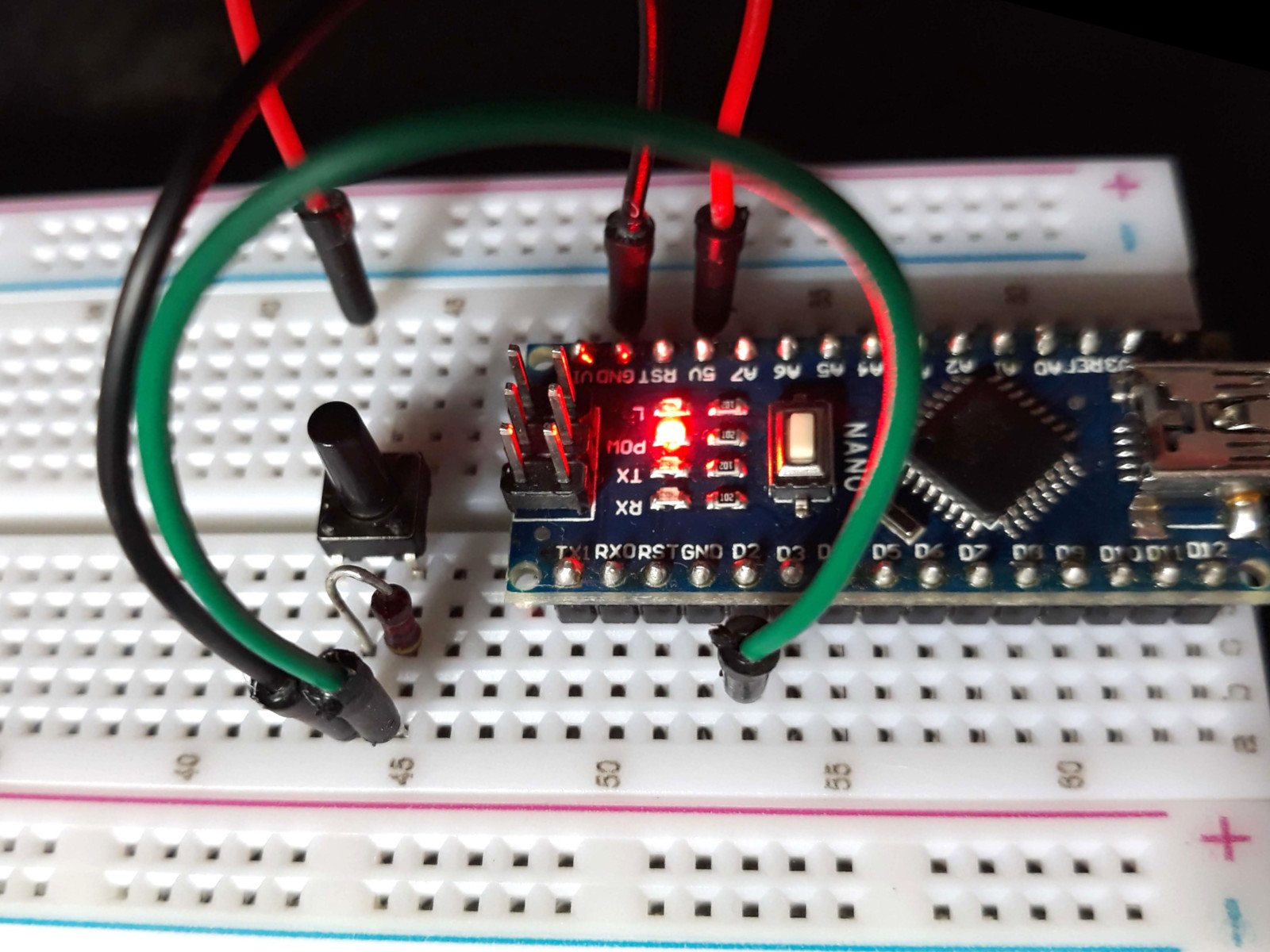 Arduino Interrupts In Class And Callback Functions · One Transistor