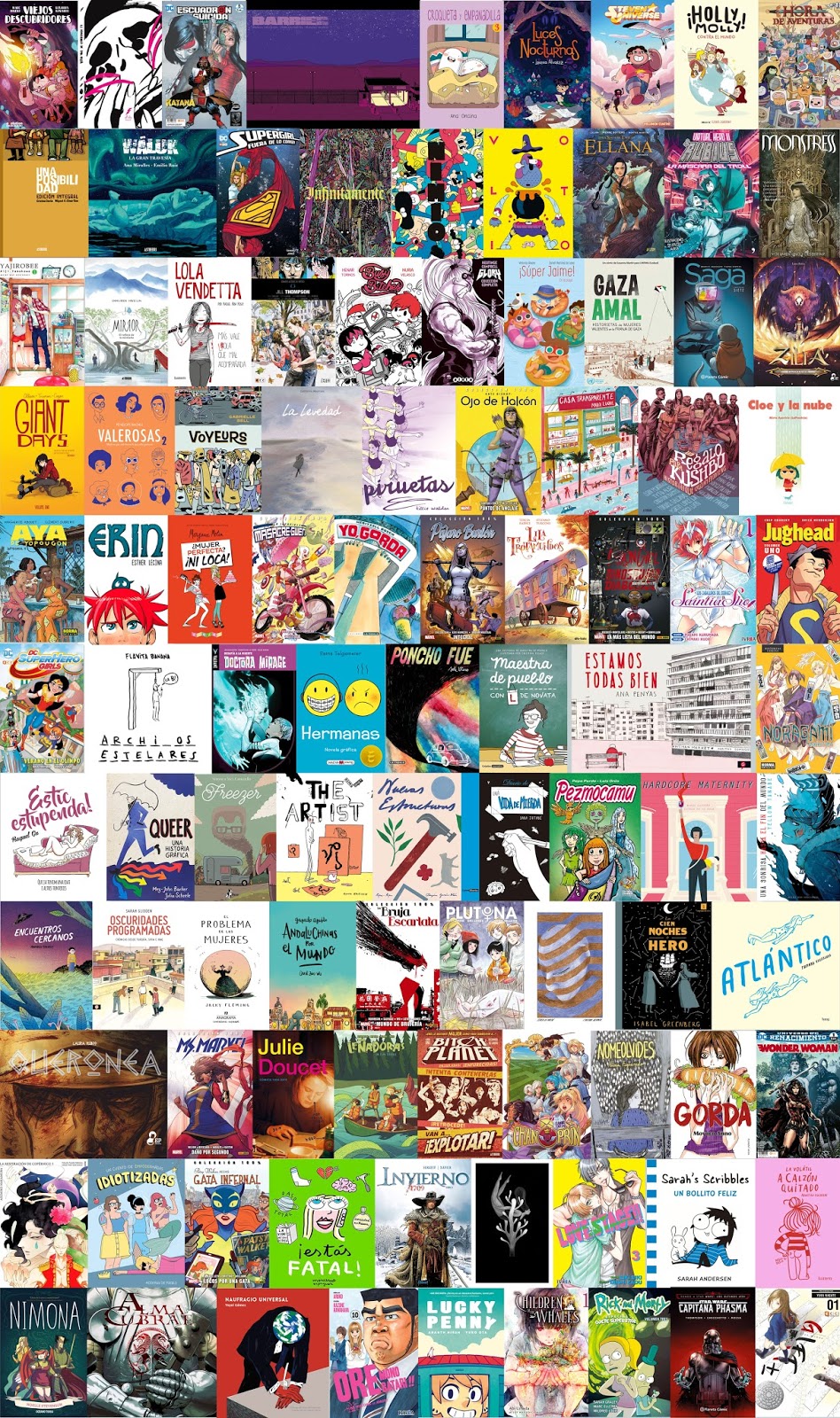 AC - Colectivo de Autoras de Cómic : 100 obras participadas y/o creadas ...