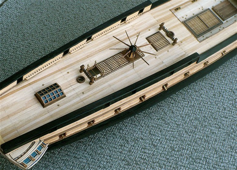 The Great Canadian Model Builders Web Page!: H.M.S. Surprise (Top Deck ...