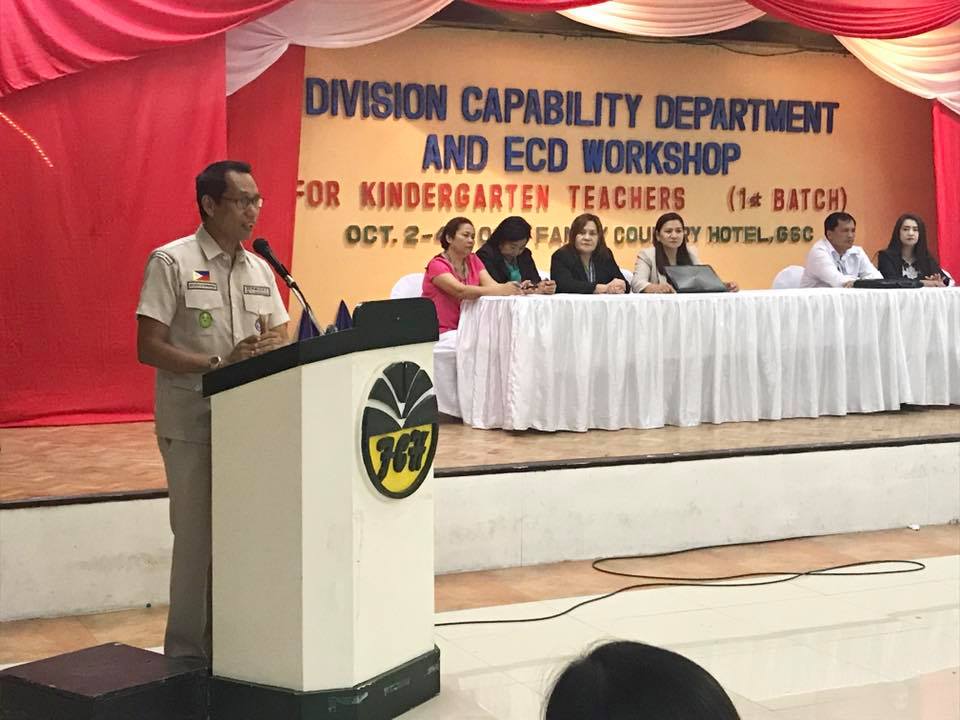 DepEd GenSan Training-Workshop for Kindergarten Teachers