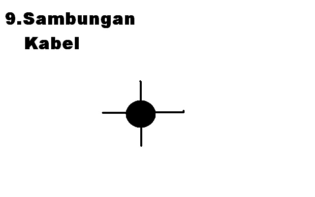lambang atau simbol komponen elektro: lambang