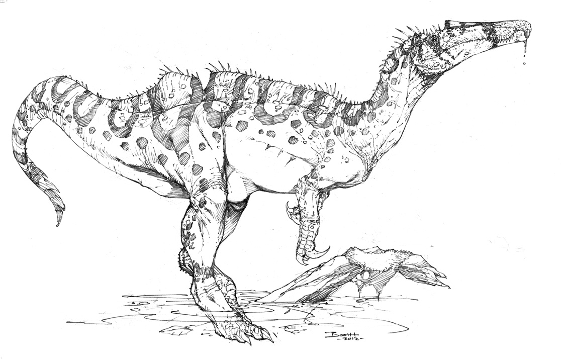 Herrerasaurus Coloring Page Coloring Pages