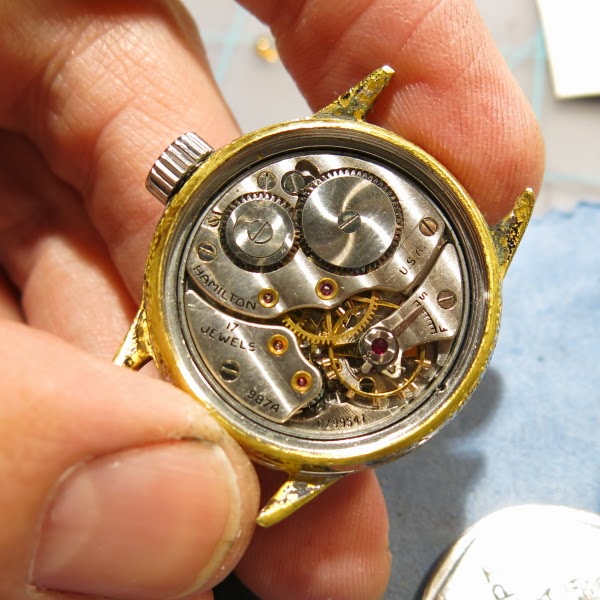 Vintage Hamilton Watch Restoration: Replacing a Balance Staff