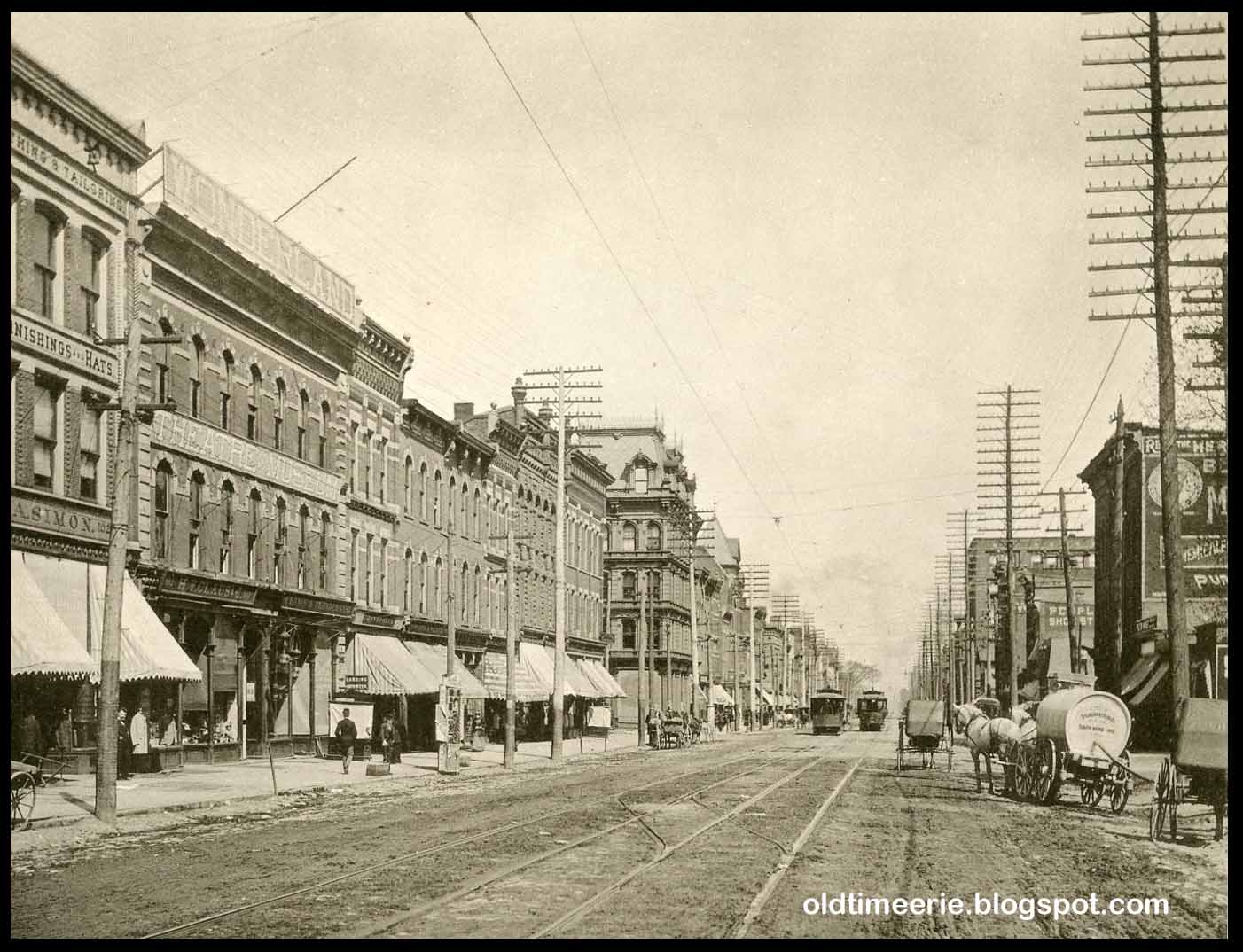 Old Time Erie: 11th and State Street 1893 Erie PA Wonderland