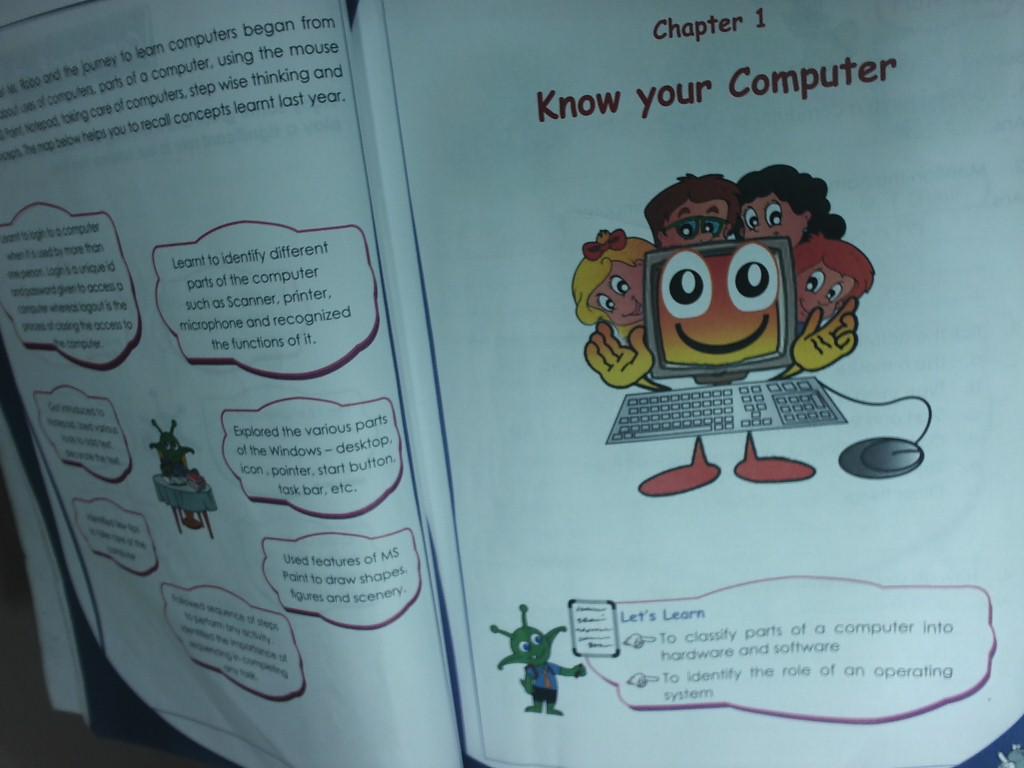 COMPUTER GRADE 3 CH - 1 KNOW YOUR COMPUTER