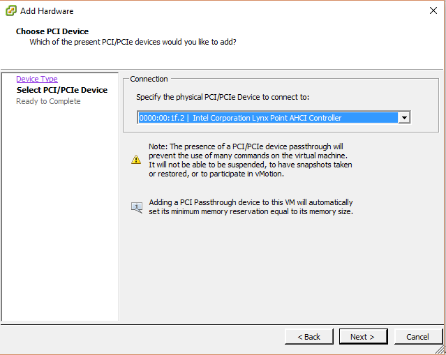 Kaperschip: AHCI controller passthrough with a Supermicro Xeon-D ...