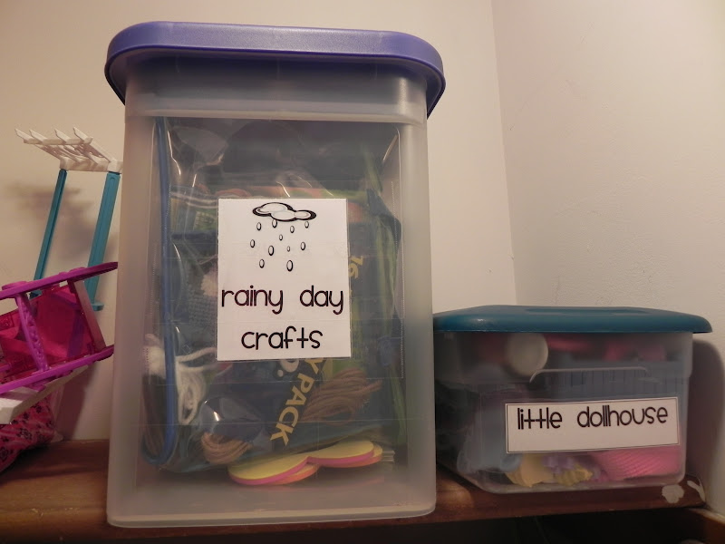 Shady Tree Diary: {Rainy Day Craft Box for Kids}