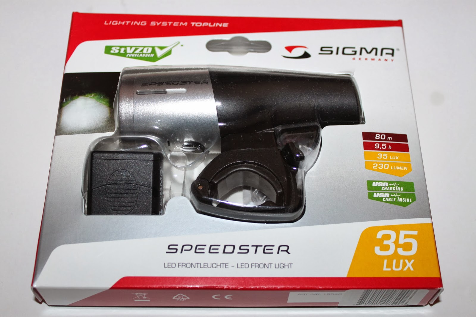 Stereowise Plus: Sigma Speedster LED Light and Stereo Rear Light Review