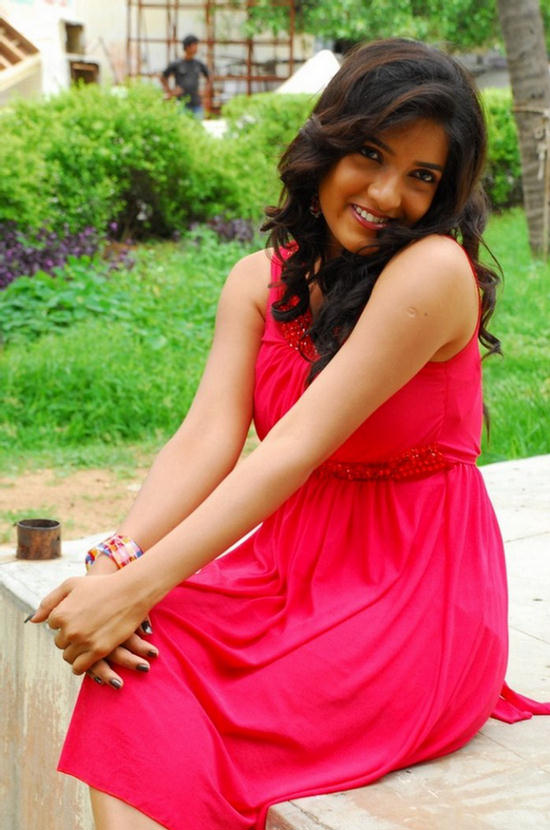 Neha Photos Cute Stills at Rakshith Movie Opening Event