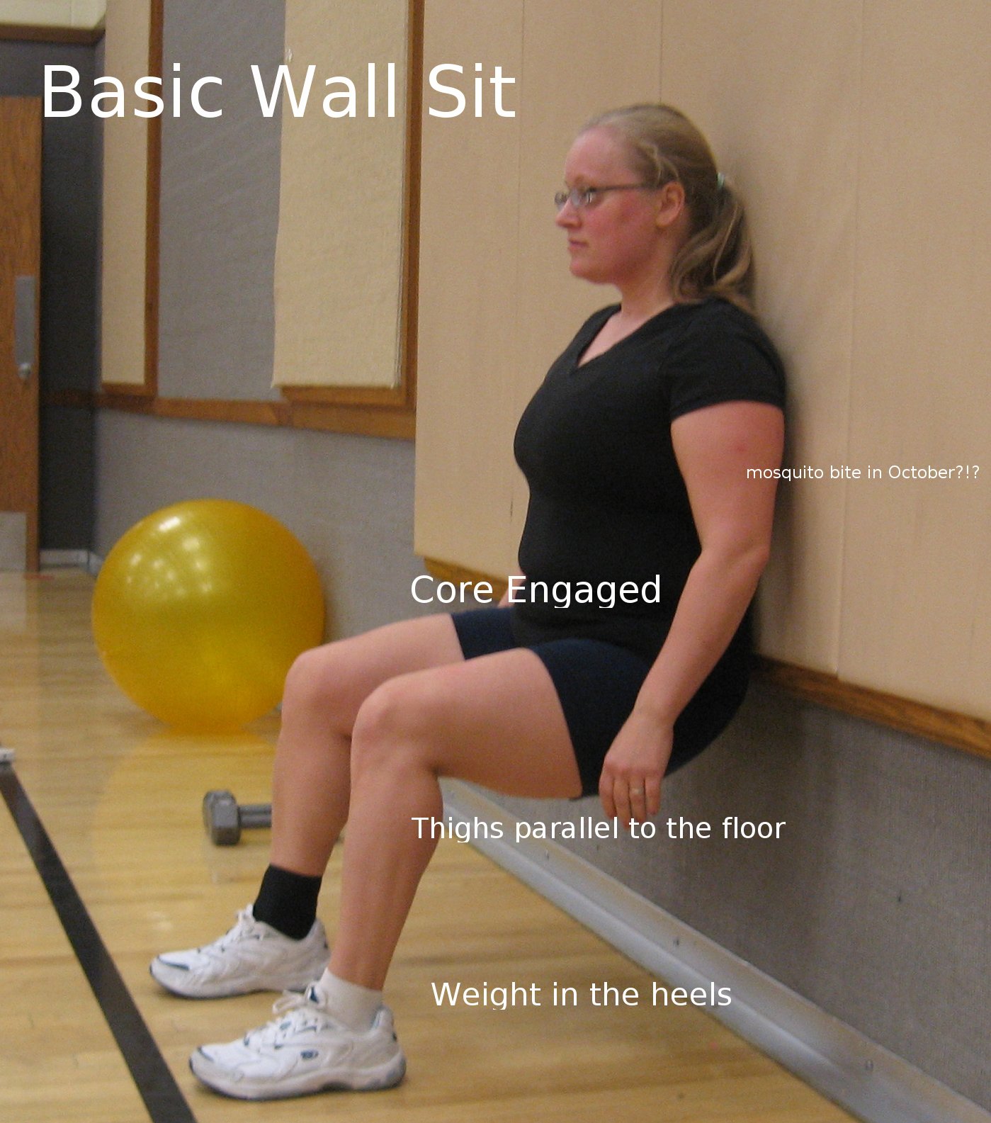 Tri Harder Live Better: Workout Wednesday- Wall Sit Inferno!