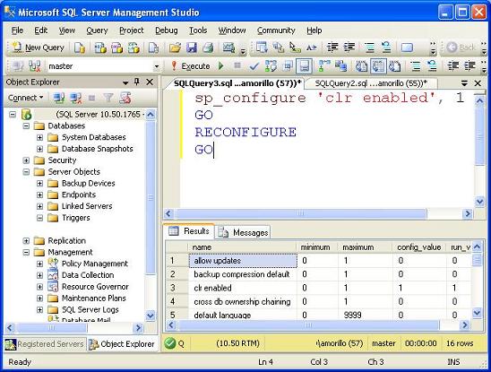 SQLCoffee en Español: SQL Common Language Runtime is not enabled on the ... SQLCoffee en Español: SQL Common Language Runtime is not enabled on the ...