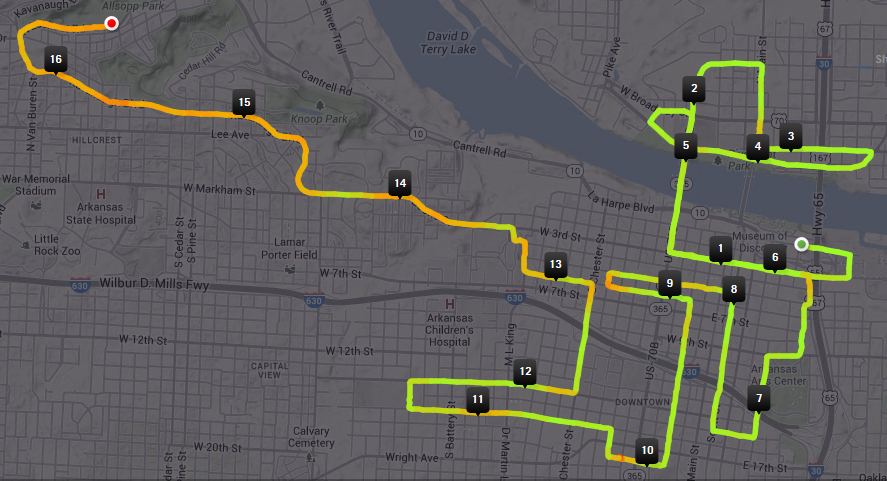 Running In Cheetah Leggings: Little Rock Marathon 2014 (EPIC!!)