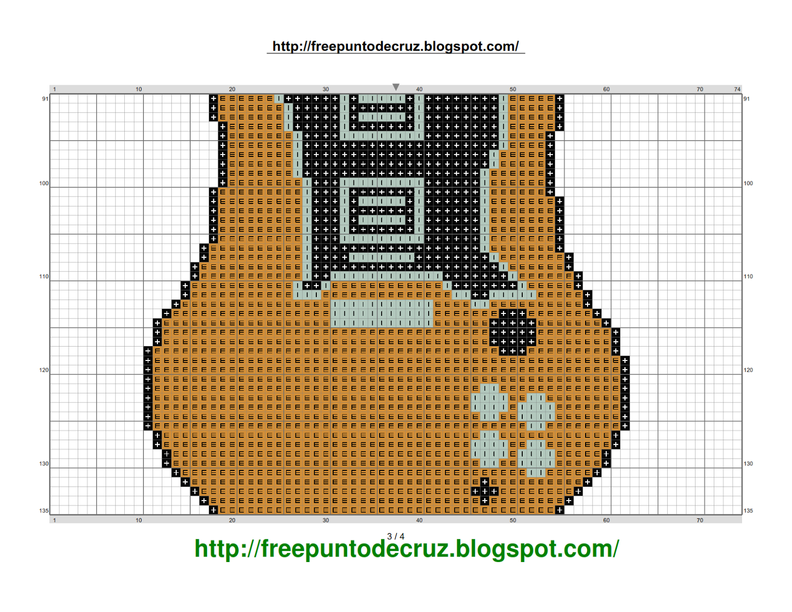 Dibujos Punto de Cruz Gratis: Guitar Cross Stitch Pattern - Guitarra ...