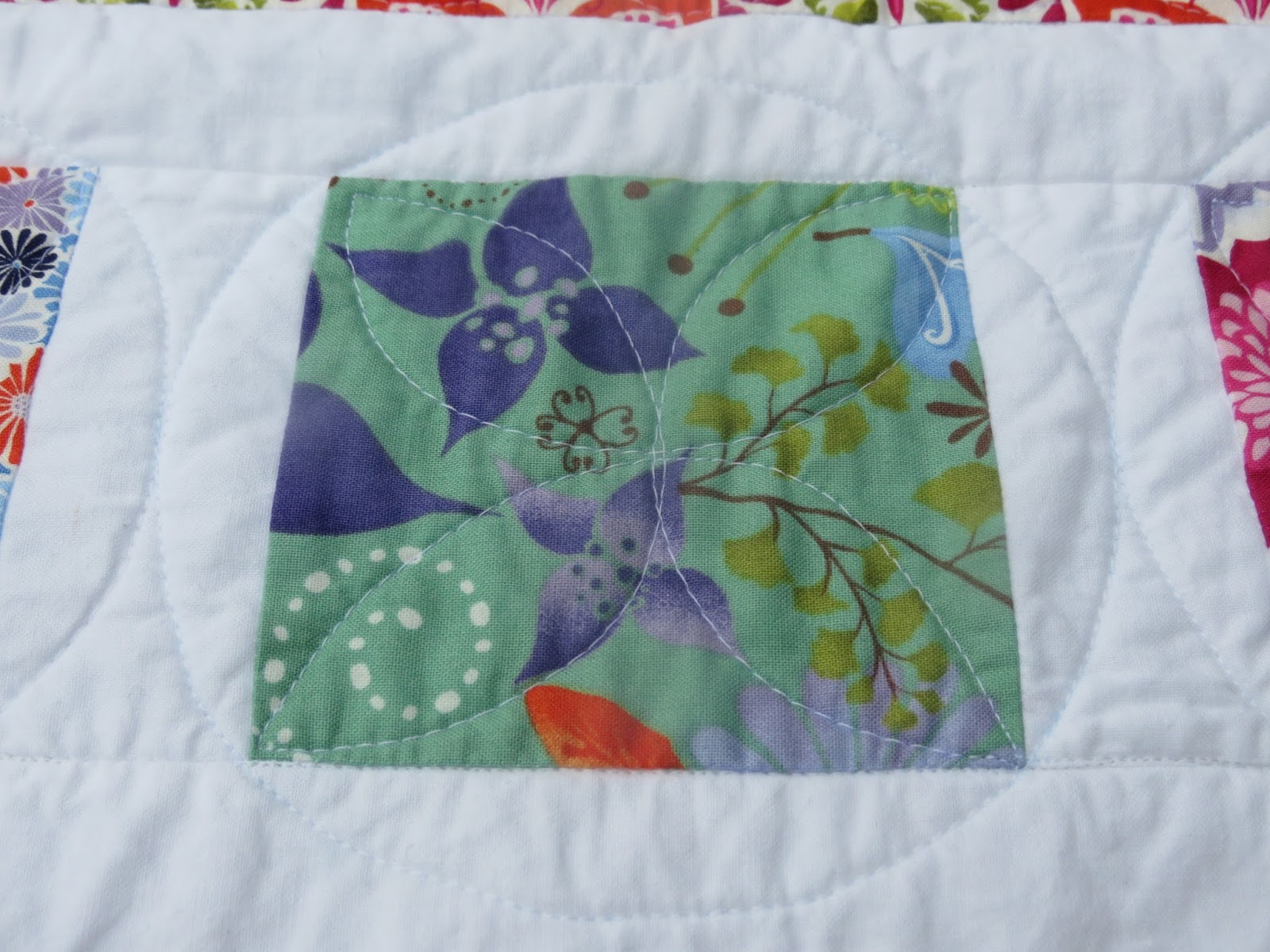 Handmade With Heart: Easy As (Summer) cot quilt