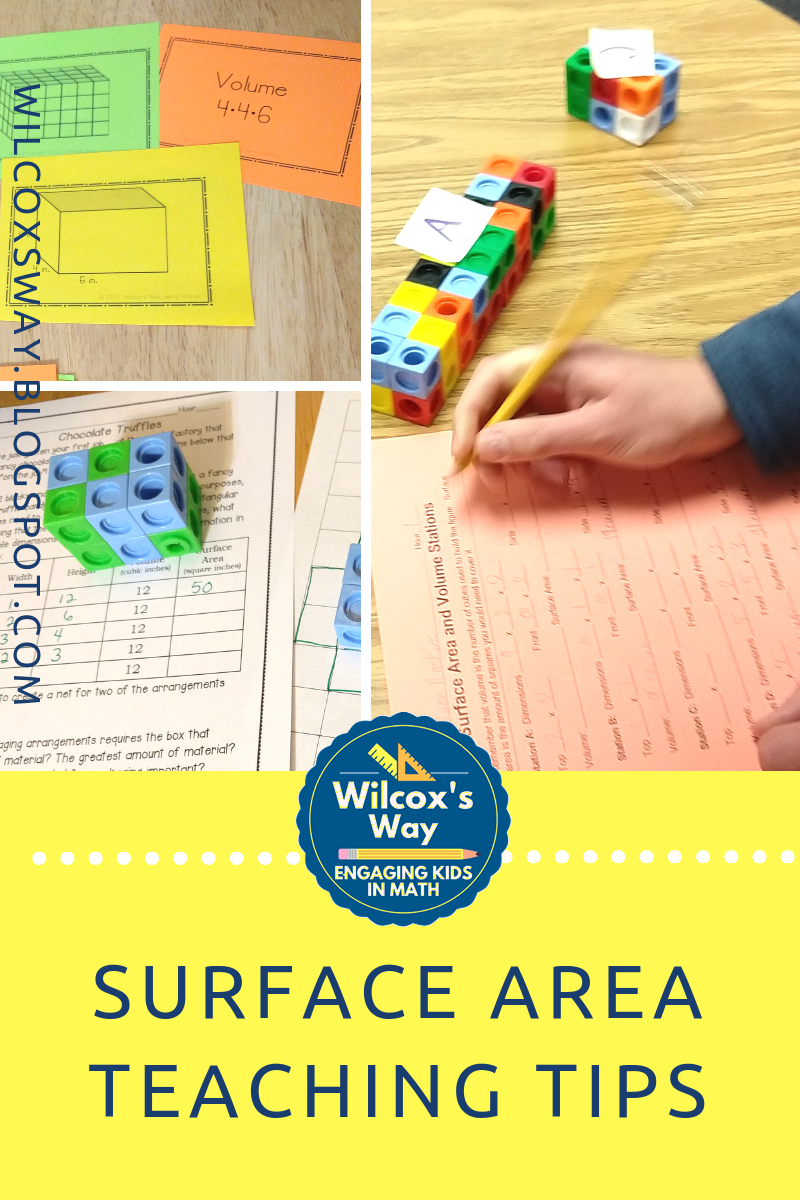 Wilcox's Way: 5 Expert Activities for Teaching Surface Area