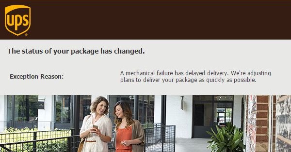 Erik's Amateur Radio Blog: UPS Exception