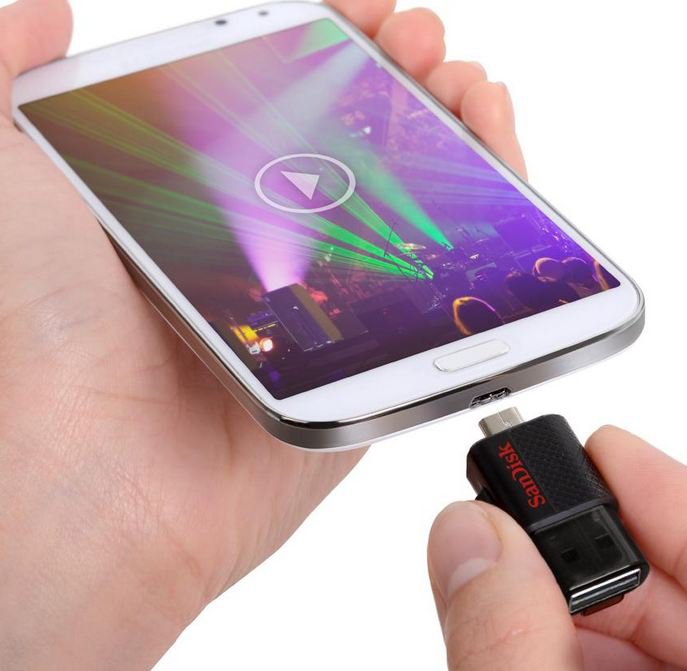 OTG භාවිතයෙන් දත්ත හුවමාරු කිරීම