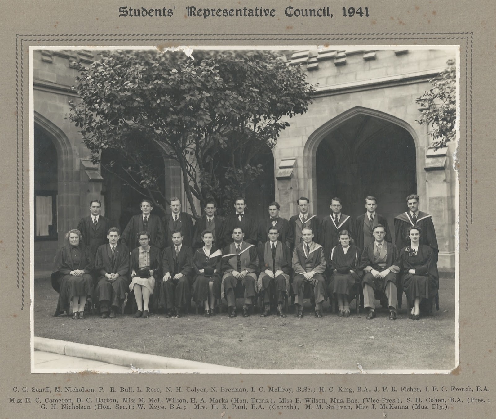 Ellis and Fisher Families: John Francis Raven Fisher - Melbourne University