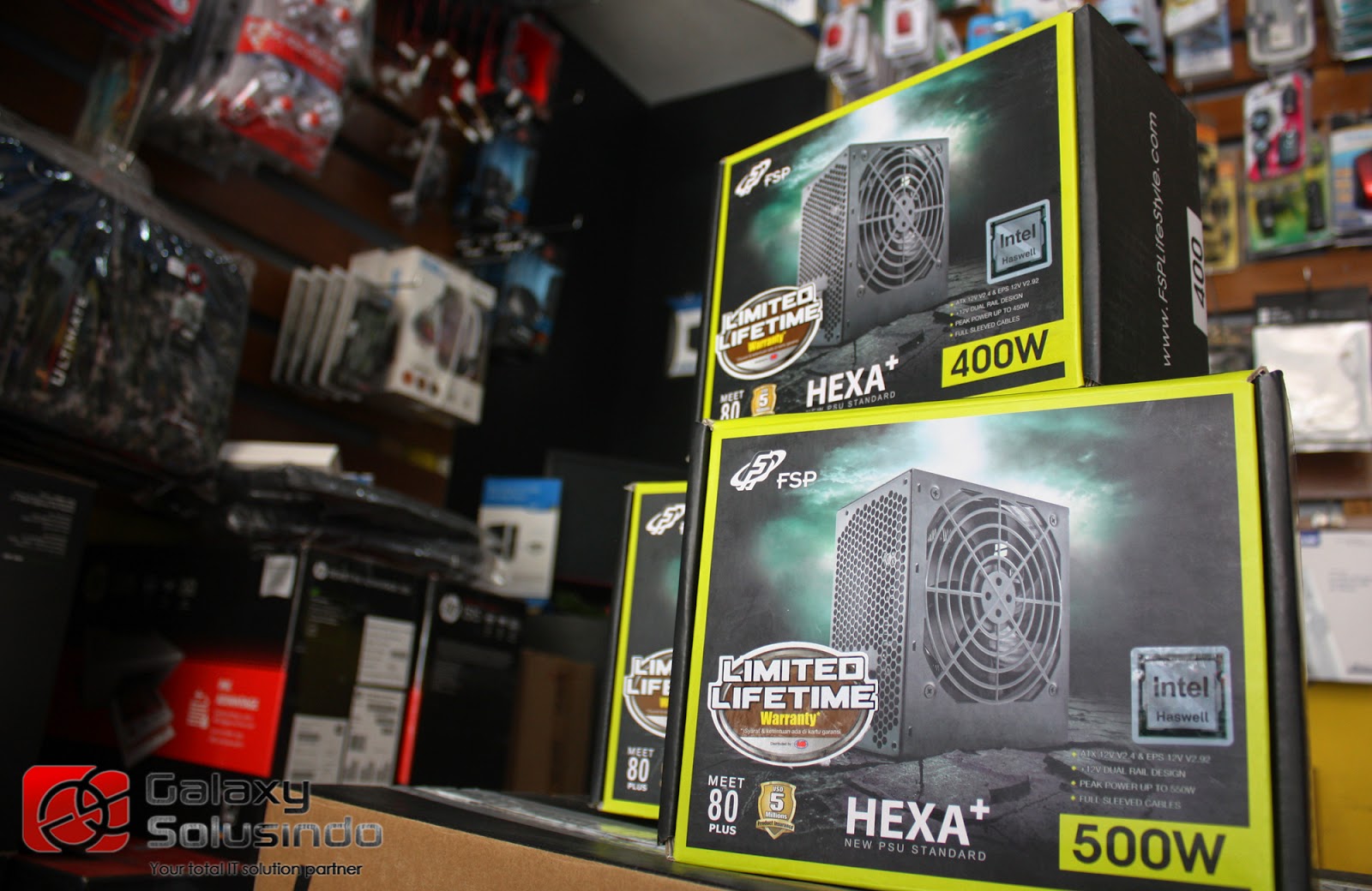 GALAXY SOLUSINDO | Toko Komputer Malang: PSU FSP HEXA+ Series