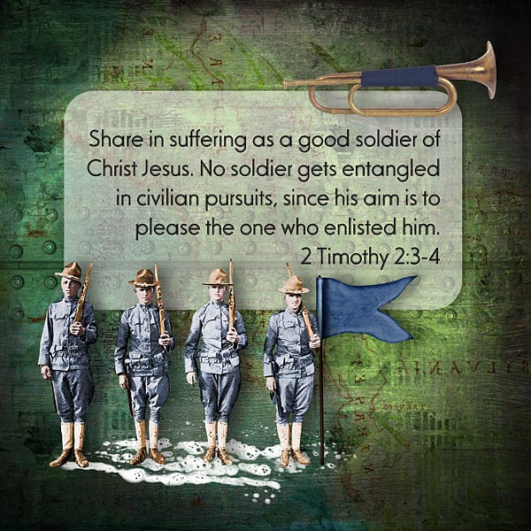 Layout for Today: Good Soldier