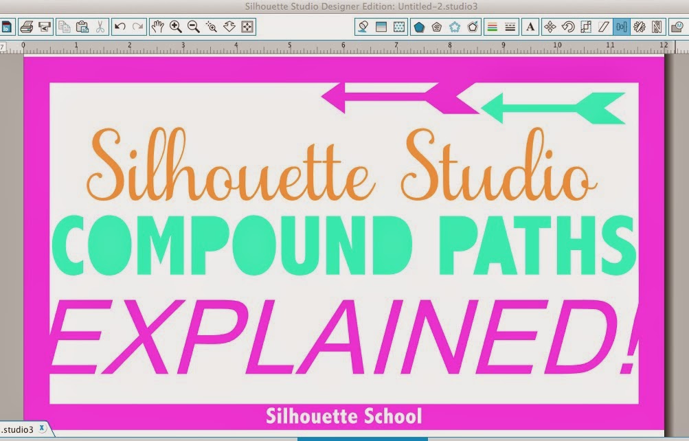 Silhouette Studio Compound Paths: Explained! - Silhouette School