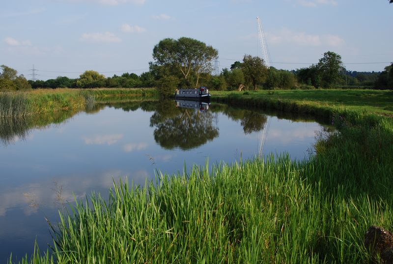 NB Ceilidh - Ship's Blog: 9th August - Bablock Hythe to Rushey Lock