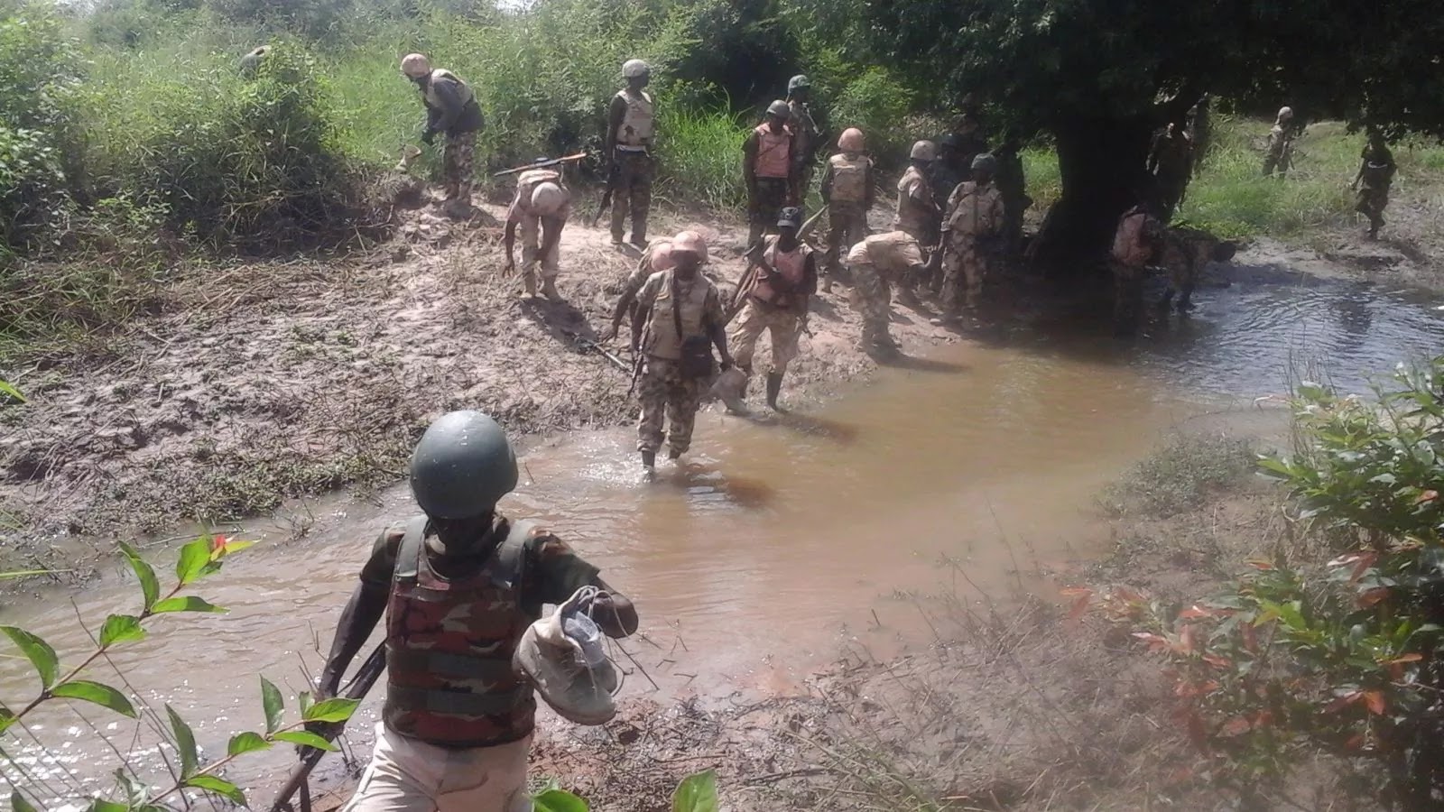 Nigerian troops are now finally deep inside Sambisa Forest | Nigerian ...