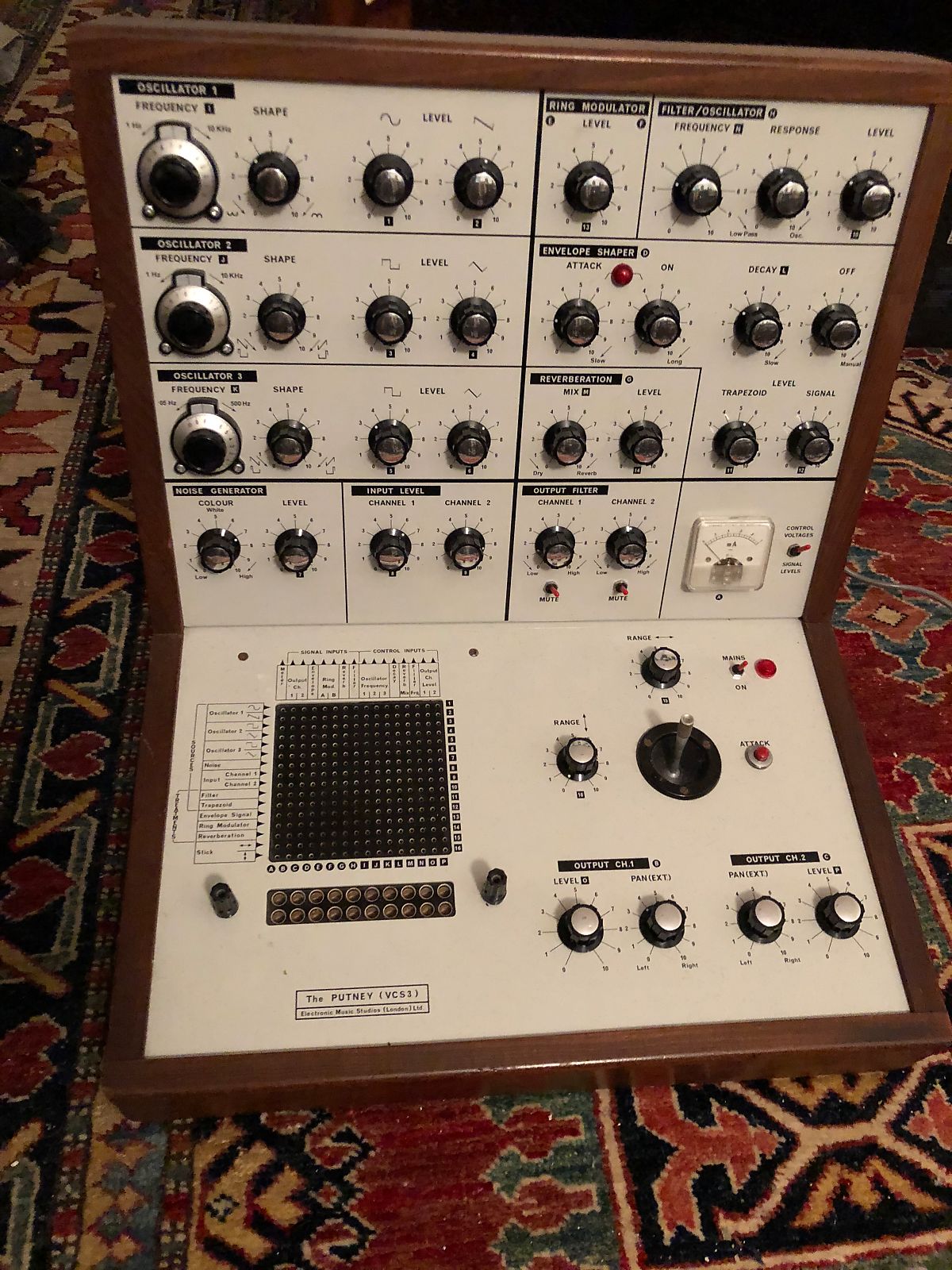 MATRIXSYNTH: Rare EMS VCS3 The Putney 1970's