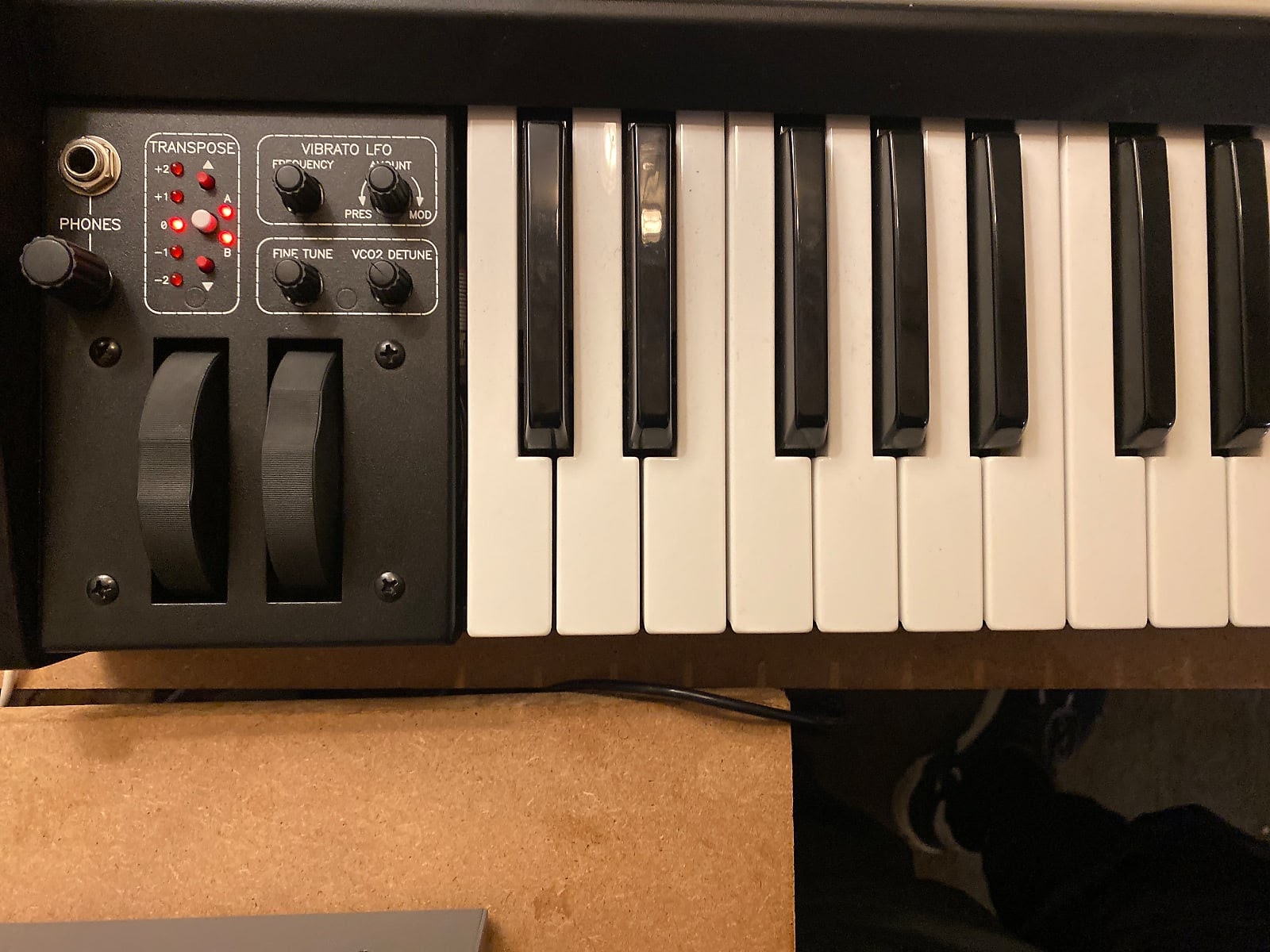 MATRIXSYNTH: Oberheim Two Voice Pro Cream/White SN 0346