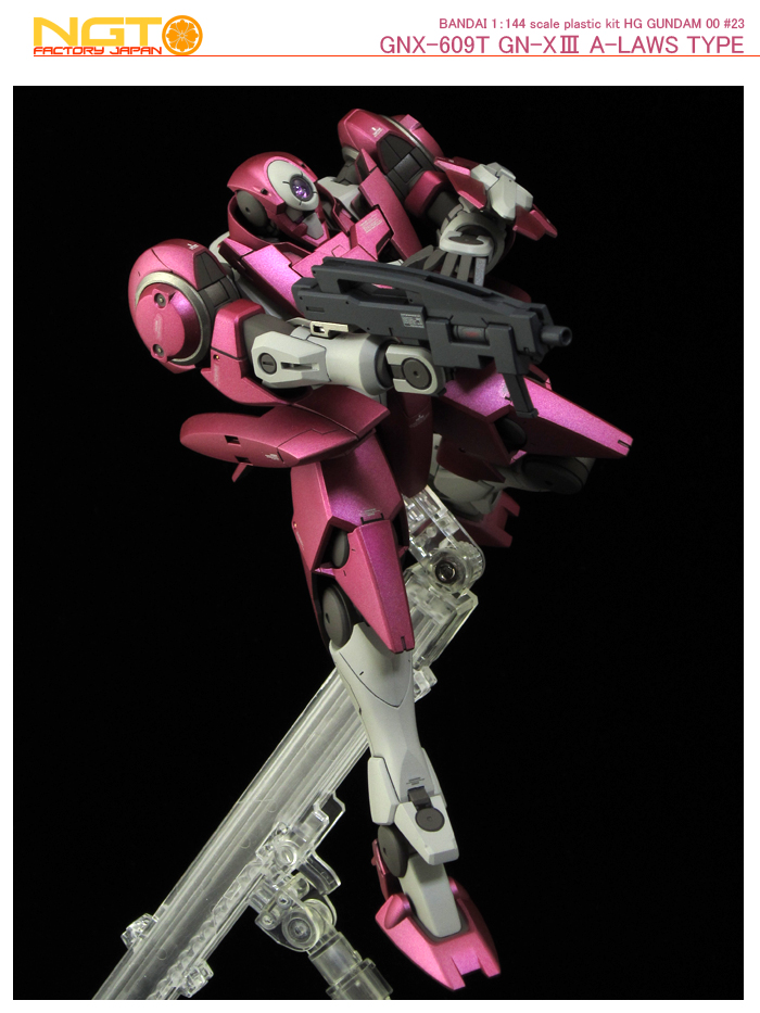 GUNDAM GUY: HG 1/144 GNX-609T GN-X III A-LAWS Type - Metallic Color Build