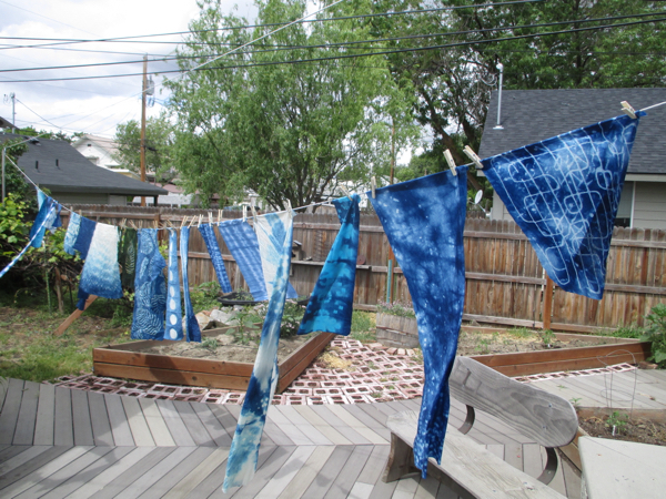 Linda McLaughlin: Notes from Studio B: Indigo play day