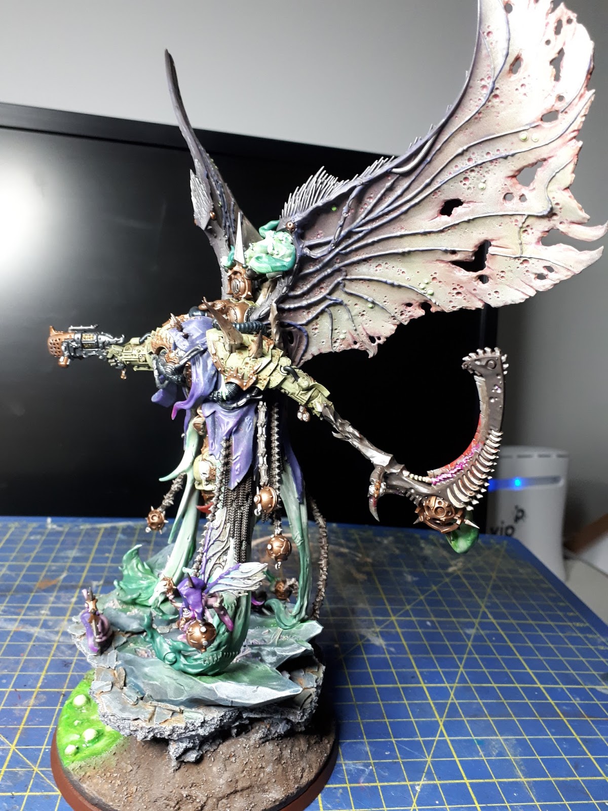 WarGameHobby: Mortarion Daemon Primarch of Nurgle - commission