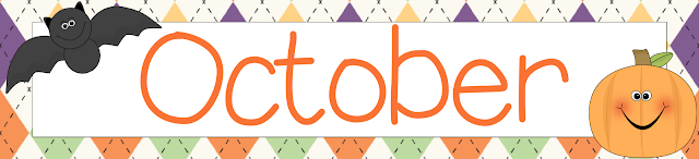 The Cozy Red Cottage: Free October Preschool Calendar Cards