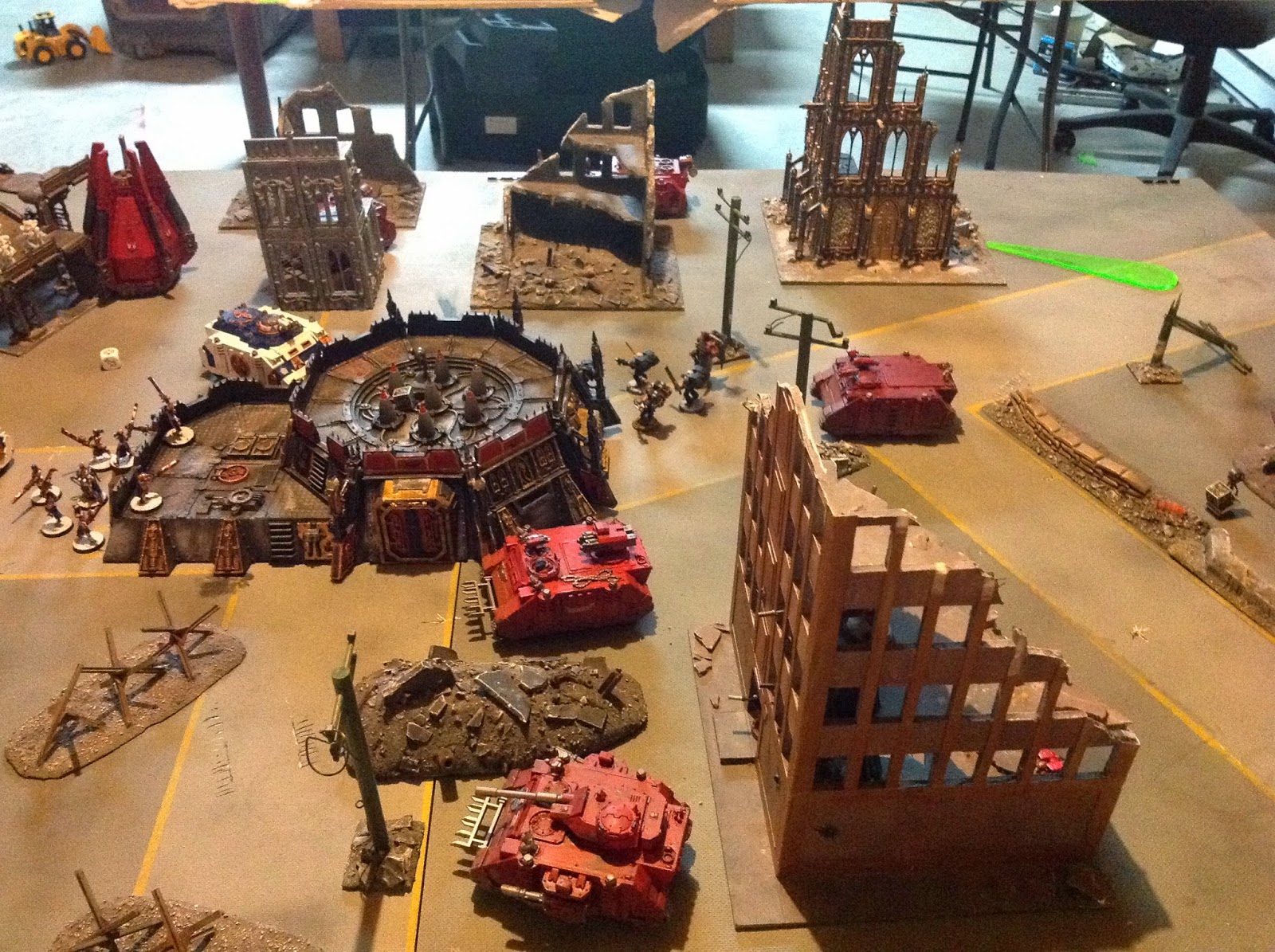 CSM 396: Warhammer 40k Painting and Tactica: Battle report Adepta ...