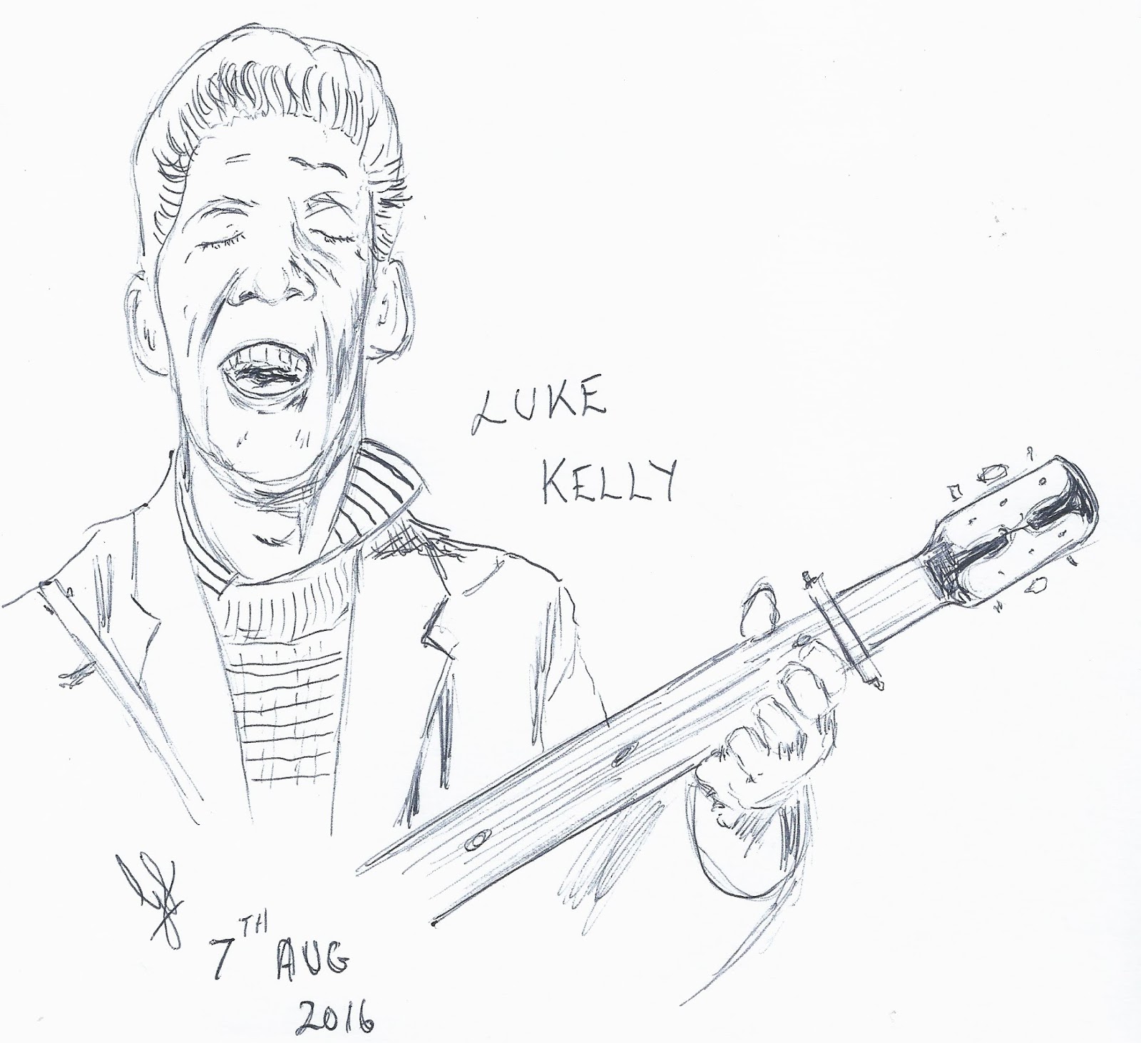 Gerry's Gallery: Luke Kelly and Russels