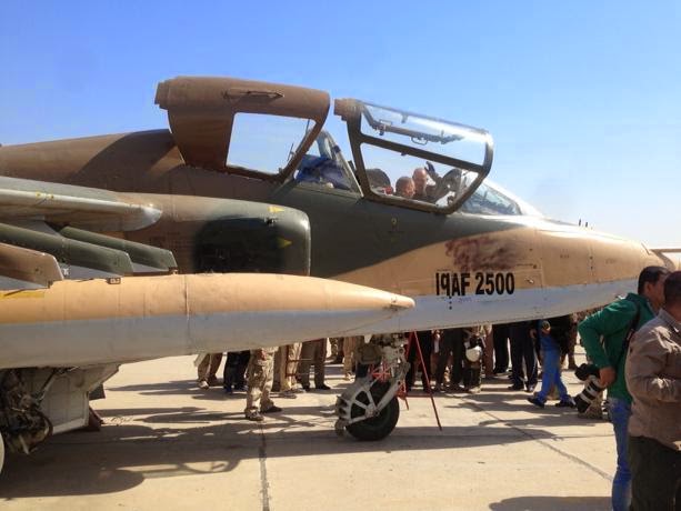 AeroHisto - Aviation History: Photos and video of Iraqi Su-25 engaged ...
