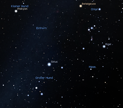 Lichtecho: Wenn der Abendstern untergeht: Sirius, das Glanzlicht des ...